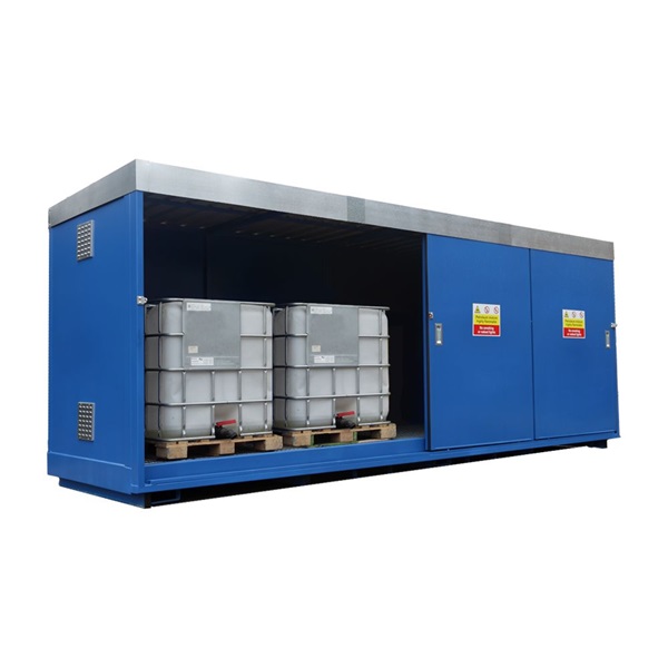 Bunded IBC & Drum Stores - Spill Containment - Spill Control ...